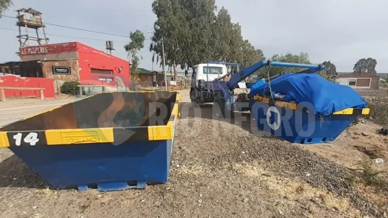 Limpieza de calles y mantenimiento de espacios verdes en General Roca