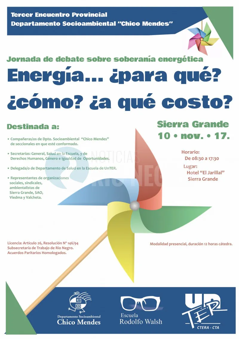 Tercer Encuentro Provincial Departamento Socioambiental "Chico Mendes"
